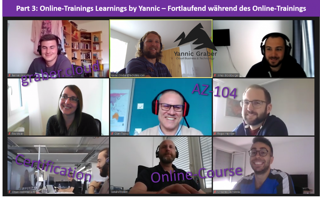 Part 3: Online-Trainings Learnings - Cloud Business & Technology