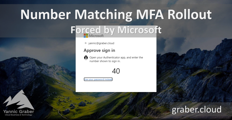 Number Matching MFA Rollout - Cloud Business & Technology